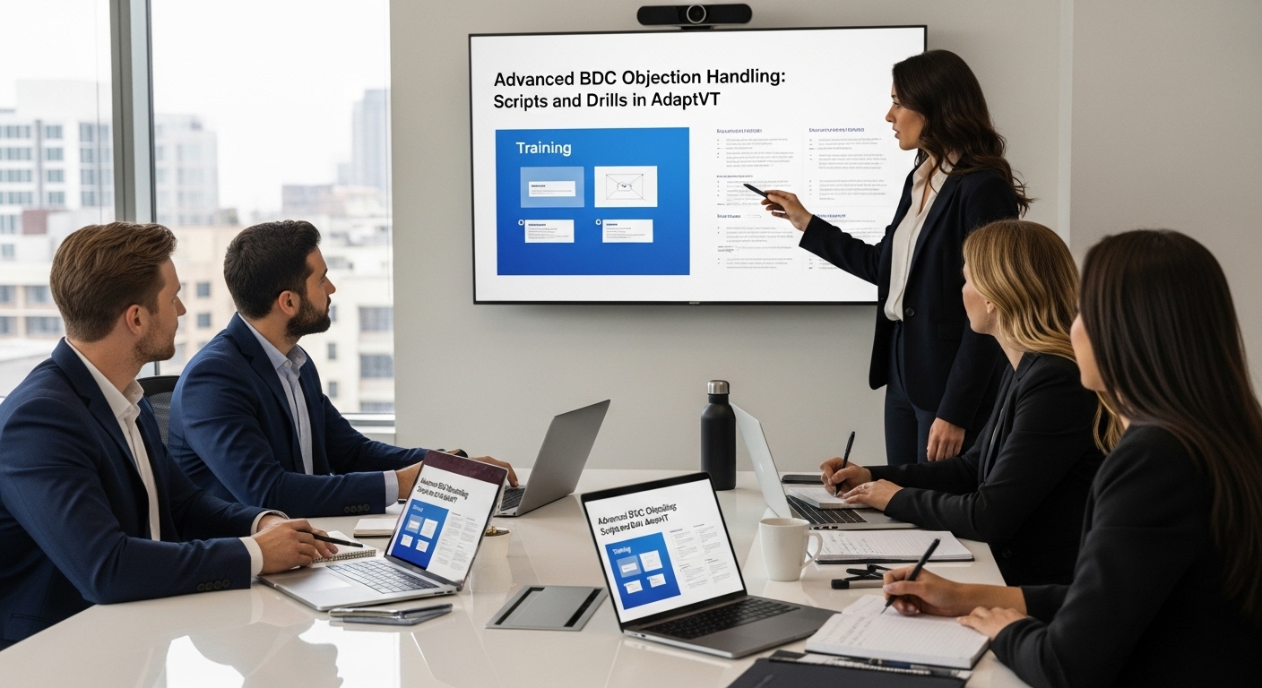 Advanced BDC Objection Handling: Scripts and Drills in AdaptVT ...