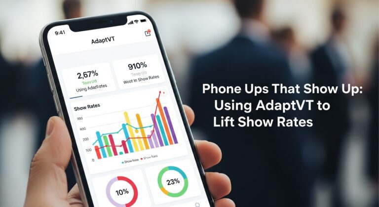 Phone Ups That Show Up: Using AdaptVT to Lift Show Rates - Proactive ...